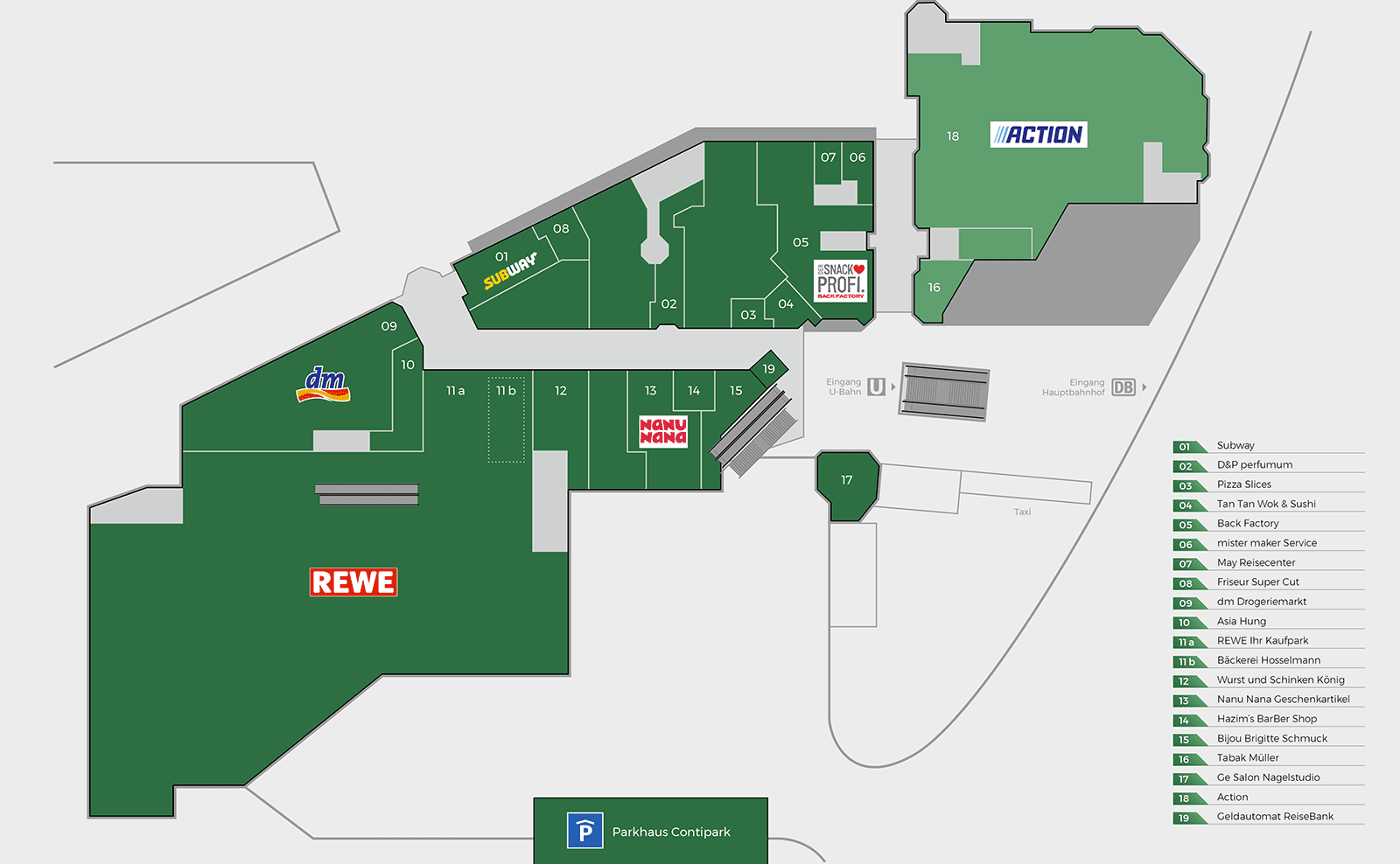 Action — Discounter im Bahnhofcenter Gelsenkirchen